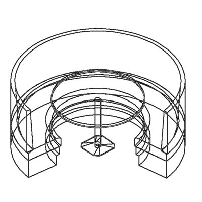 Building Revit Family booth dining banquette