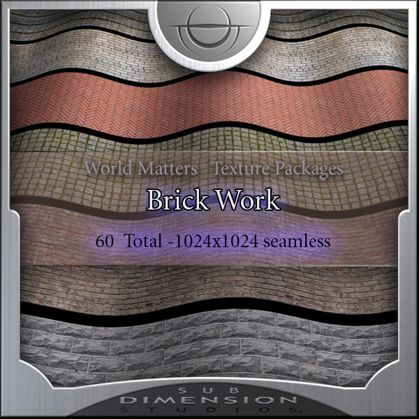 Texture PNG brick Subdimensionstudios textures