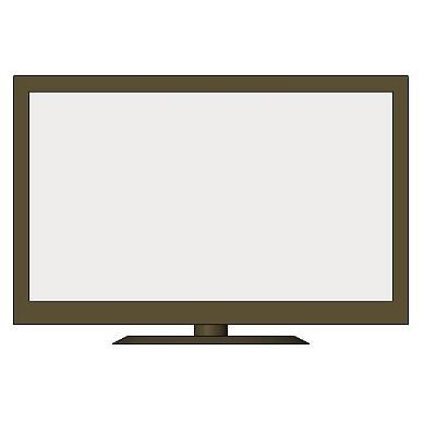 Building Revit Family LCD TV Samsung