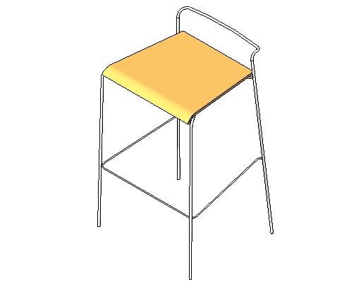 Building Revit Family Barstool Bar Stool