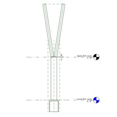 Building Revit Family column structure steel