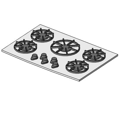Building Revit Family Cooktop Appliances