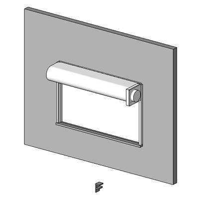 Building Revit Family counter door shelf