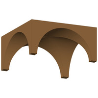 Building Revit Family Window Arch Decorative