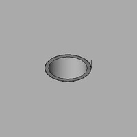 Building Revit Family recessed light