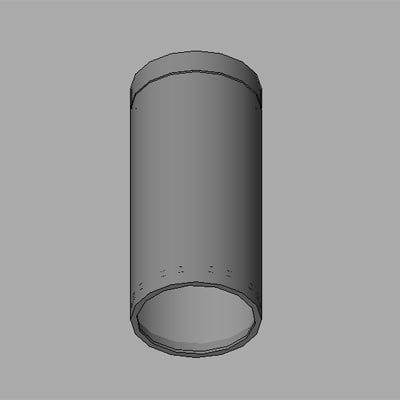 Building Revit Family downlight