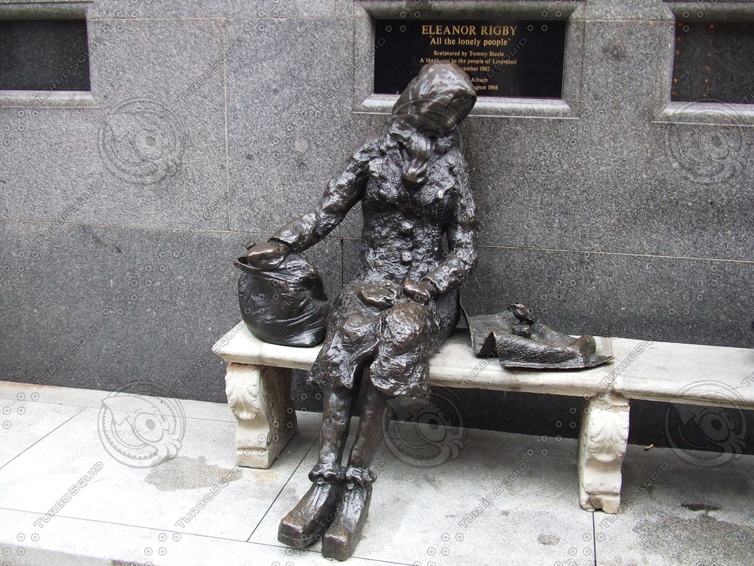 Stock JPEG Eleanor Rigby Liverpool