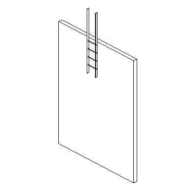 Building Revit Family ladder elevator pit