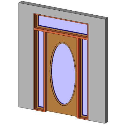 Building Revit Family 3d Door
