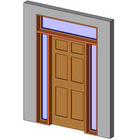 Building Revit Family 3d Door