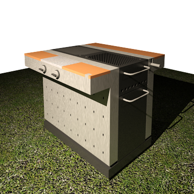 Building Revit Family grill Barbecue bbq