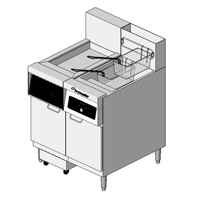 Building Revit Family fryer food