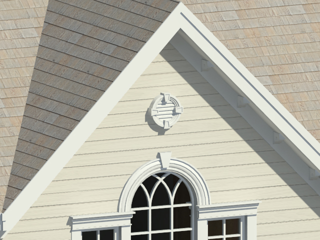 Building Revit Family Vent Gable Attic