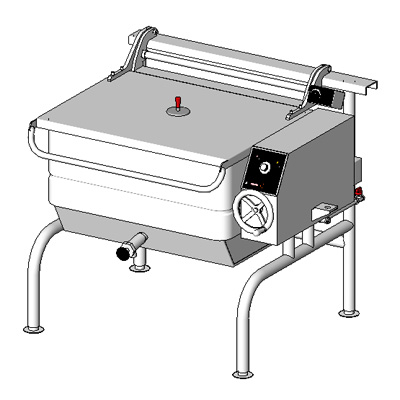 Building Revit Family braising pan