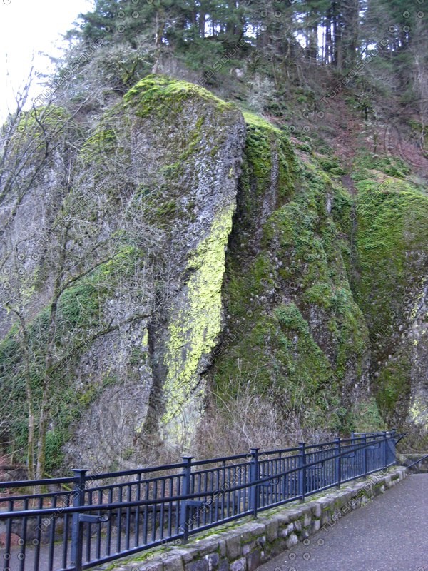 Stock JPEG mountain moss rock