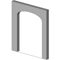 Building Revit Family Arch Elliptical Arches
