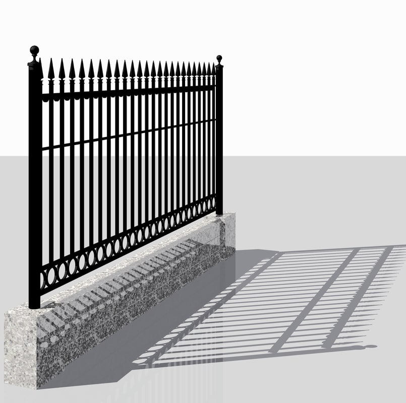 Fence Line In Revit _ Revit Landscaping Fencing – KIRC