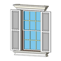 Building Revit Family sill block CMU