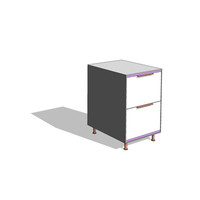 Building Revit Family file Furniture cabinet