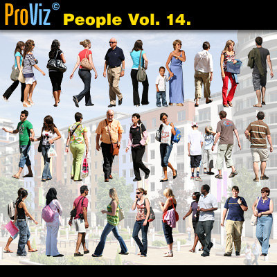 Texture JPEG people 3drender viz