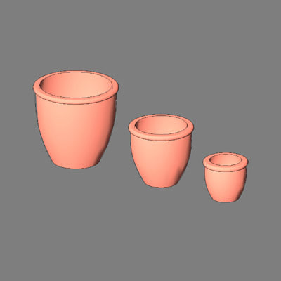 Building Revit Family Flower Pot Planter