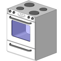 Building Revit Family Range Appliance