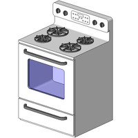 Building Revit Family Range Appliance
