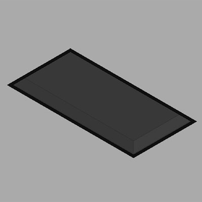 Building Revit Family recessed circuit panel
