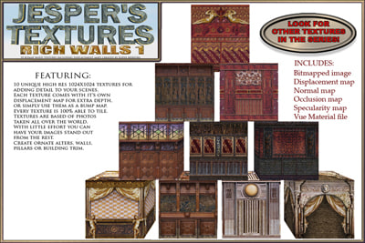 Texture Walls rich wood