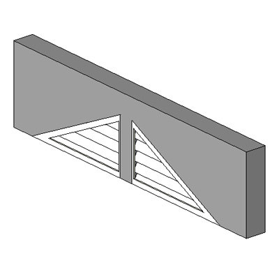 Building Revit Family roof vent hvac