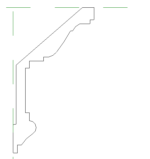 Building Revit Family Profile Crown Molding