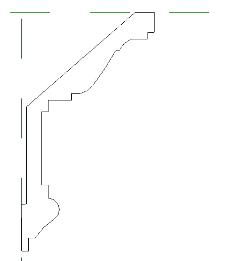 Building Revit Family Profile Crown Molding