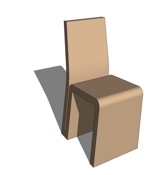 Building Revit Family Side Chair Frank