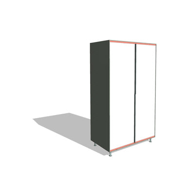 Building Revit Family storage cabinet furniture
