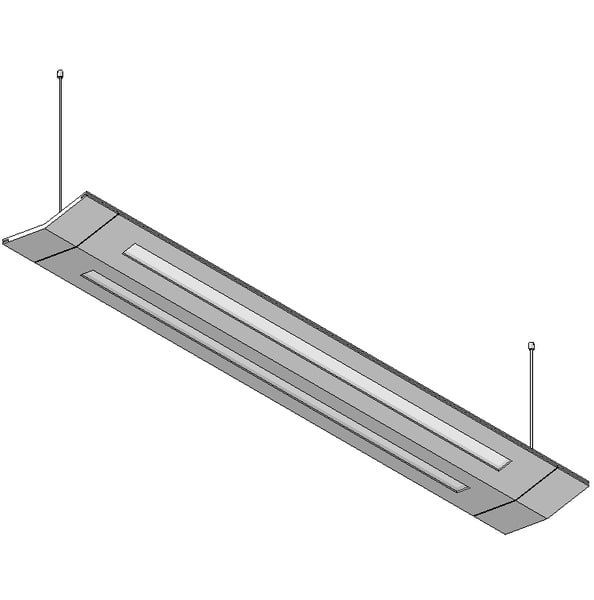 Building Revit Family Suspended ceiling light