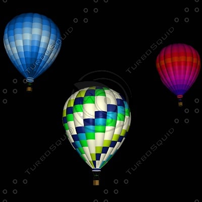 Texture JPEG balloon hotair blimp