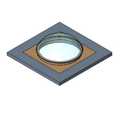 Building Revit Family tubular skylight