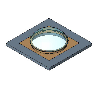 Building Revit Family tubular skylight
