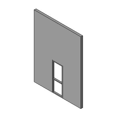Building Revit Family window