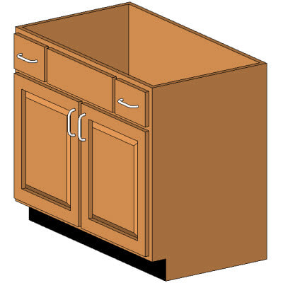 Building Revit Family Vanity Casework