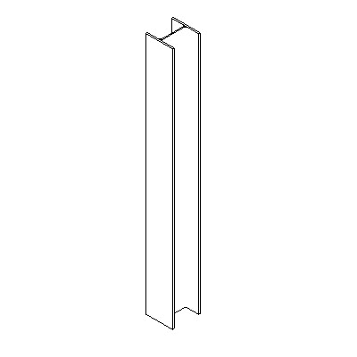 Building Revit Family wide flange column