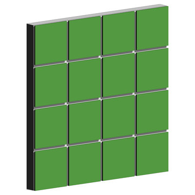 Building Revit Family Wall Panel Accessory