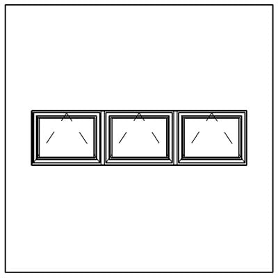 Building Revit Family window casement residential