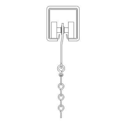 Building Revit Family drapery track section