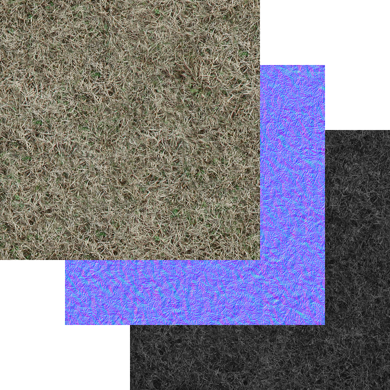 Texture grass terrain