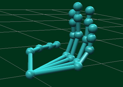 Motion Biovision Hand motion finger