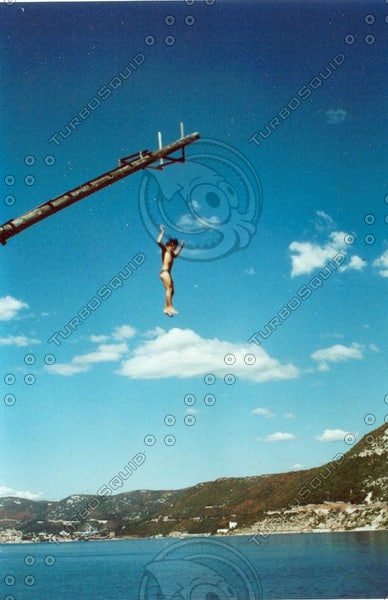 Stock JPEG plunge sea photo