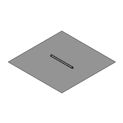 Building Revit Family linear diffuser