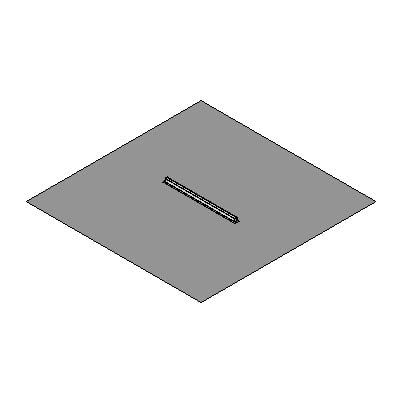 Building Revit Family linear diffuser