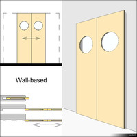 Building Revit Family Parametric Barn Door